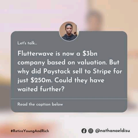 Nathaniel Disu clarifies Flutterwave $3b value, Paystack-swap confusion - Voice Air Media_The ...