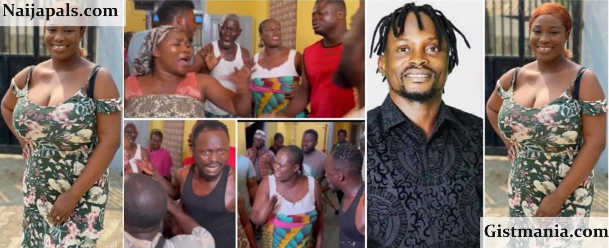 Drama On Movie Set As Actress, Damilola Oni Refuses To Kiss Fellow Actor, Jigan Babaoja - Voice ...