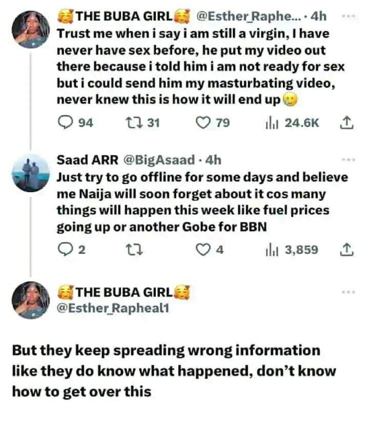 Viral VIDEO of TikToker, Esther Buba Girl Breaks The Internet - Voice ...